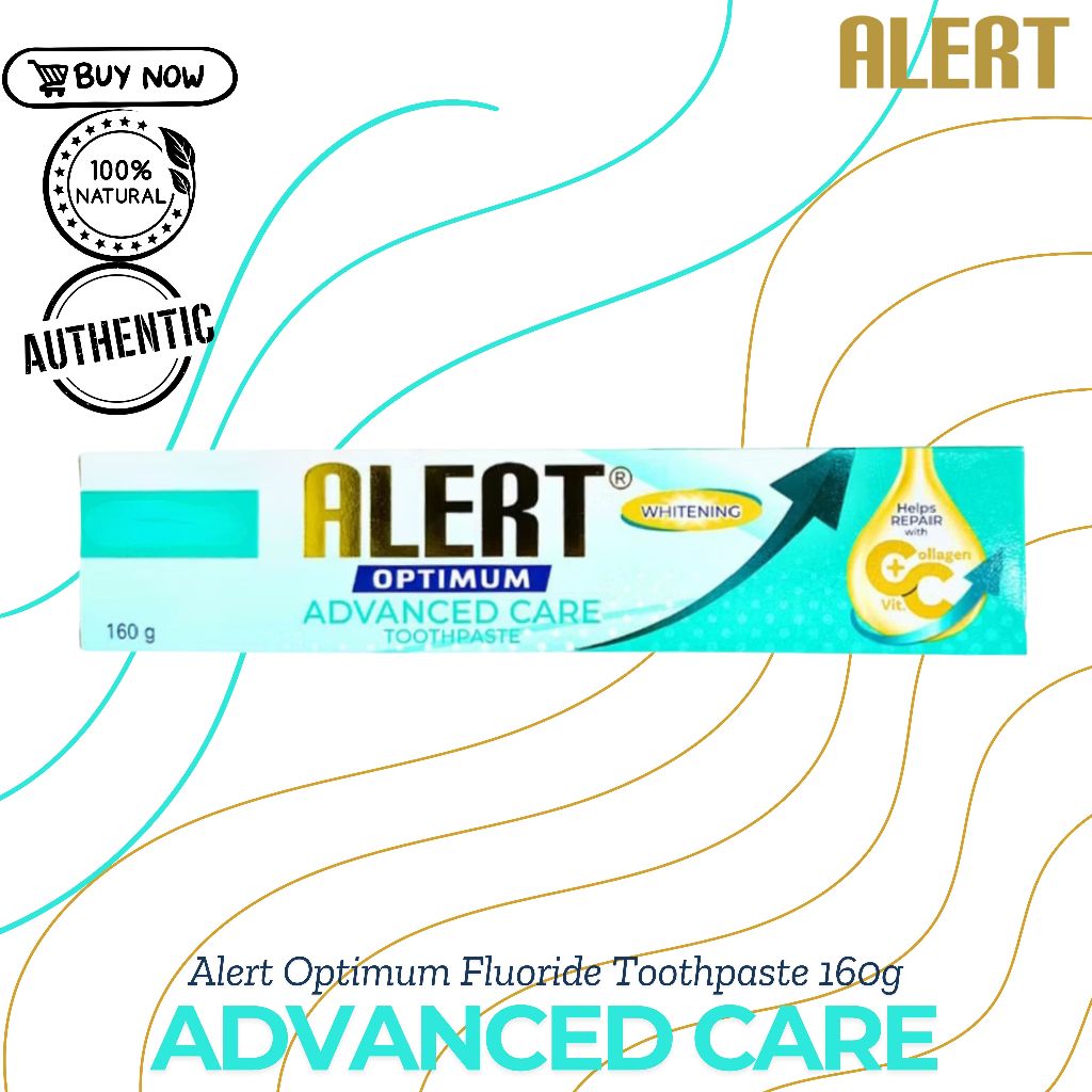Alert Optimum Advanced Care Fluoride Toothpaste 160g | Shopee Philippines