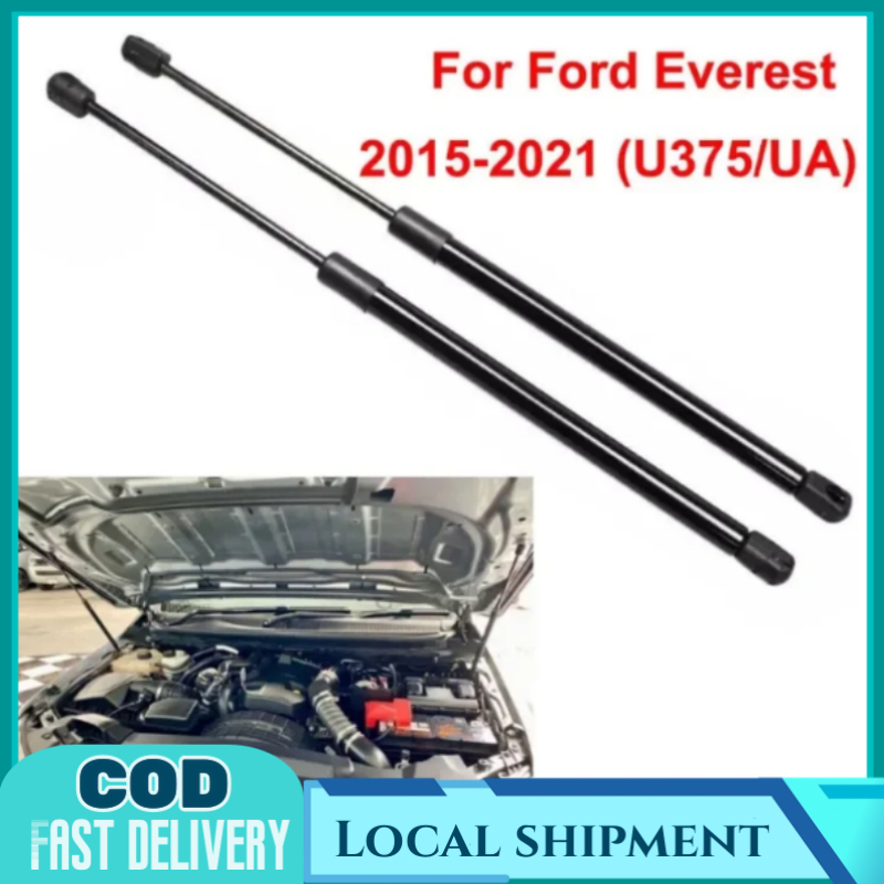 2PCS Front Hood Lift Support Struts For 2015-2021 Ford Ranger Ford ...