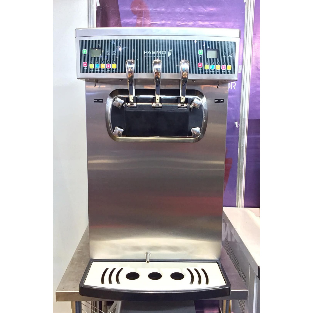 Original PASMO Three Nozzle Soft Serve Ice Cream Machine | Shopee ...