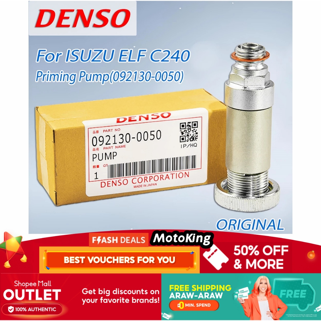 Japan Denso Priming Pump PS Iron 092130-0050 for ISUZU ELF C240 Universal Truck Hino Fuso Nissan ...
