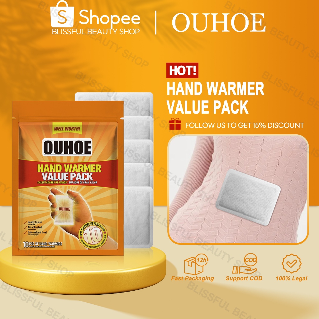 OUHOE Hot Compress Body Warm Patch 10pcs Menstrual Cramp Pain Relief ...
