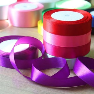 (2cm/25 yards/roll) Satin Ribbon Wholesale Gift Packing Christmas ...
