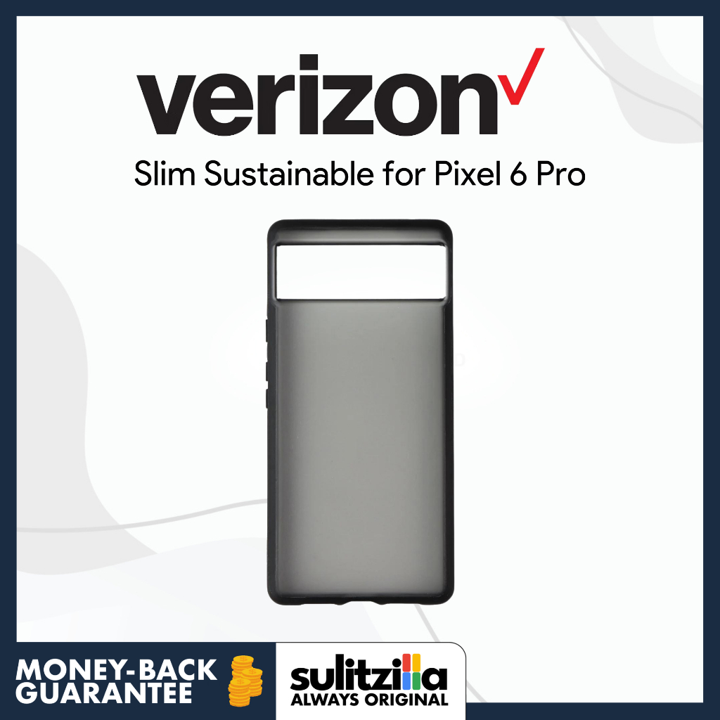 Verizon Slim Sustainable Case for Google Pixel 6 Pro - Smokey | Shopee ...