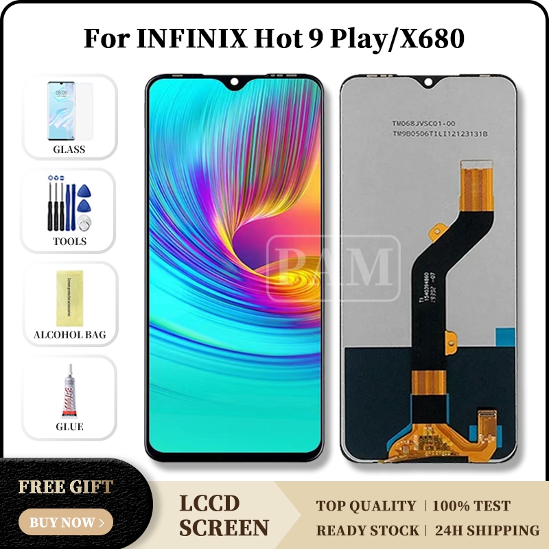For Infinix Hot 9 Play X680 LCD Display Screen For Replacement | Shopee ...