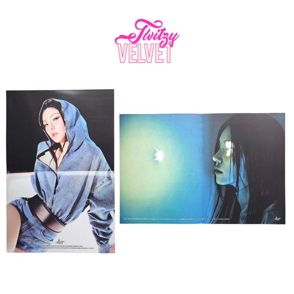 OFFICIAL Itzy Yeji Air Photobook Version Poster Set | Shopee Philippines