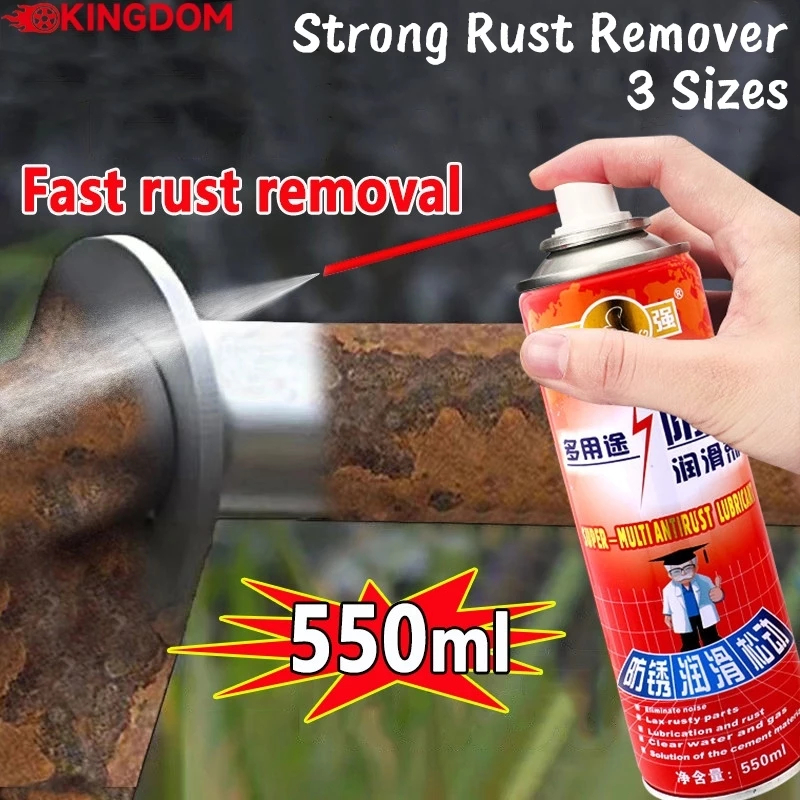 【COD】 Strong Rust Remover for Metal steel 550ML Tough Rust Strong ...