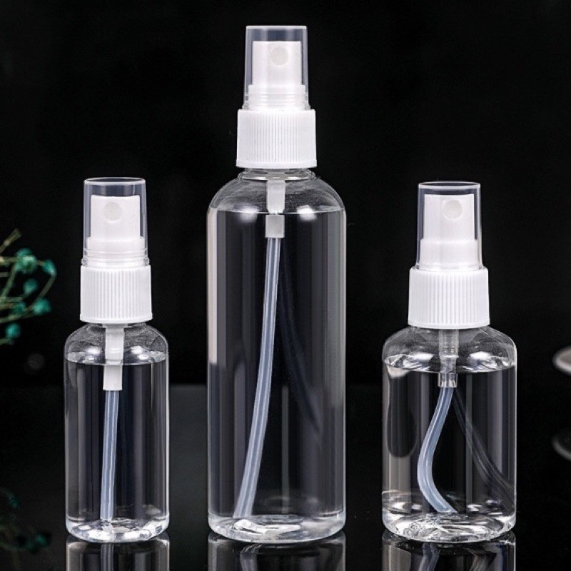 3PCS 30ml 50ml 100ml Spray Bottle Hydration Fine Mist Small Spray empty ...