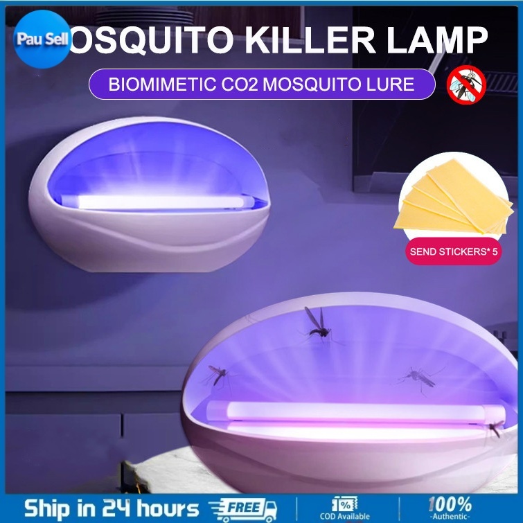 Home mosquito killer lamp wall mounted noise free ultraviolet fly ...