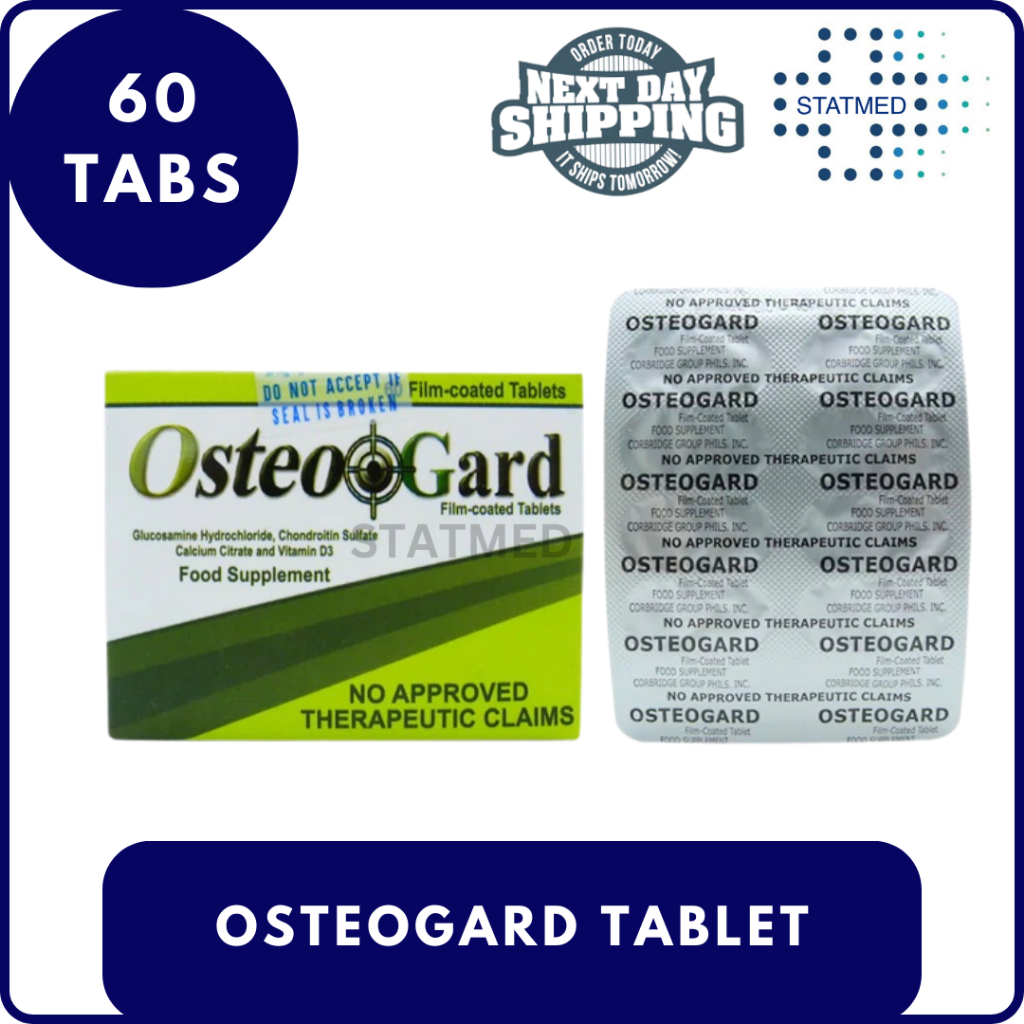 Osteogard Tablet Food Supplement l 10, 30 & 60 tabs | Shopee Philippines