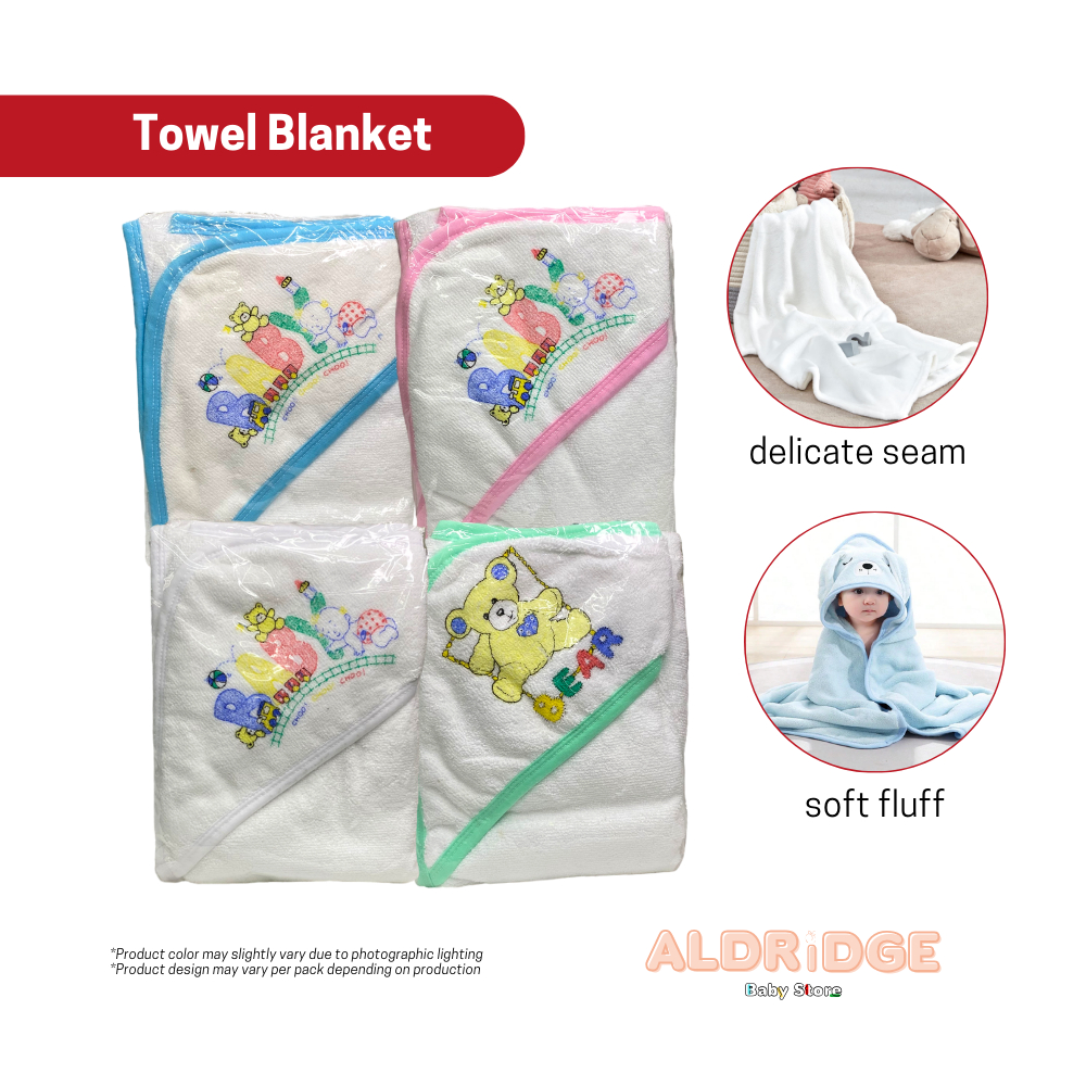Super Absorbent Hooded Receiving Blanket with Minimal Design for Baby ...