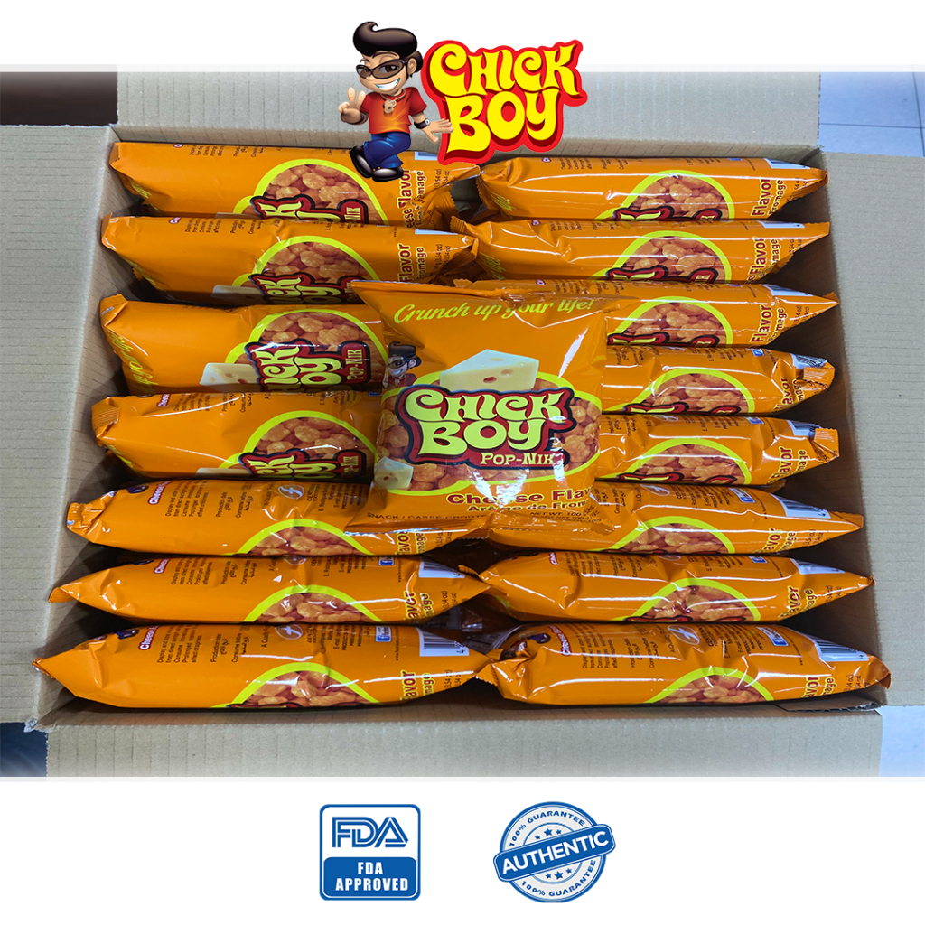 ChickBoy Popnik - Cheese (100g, 40pcs) | Shopee Philippines