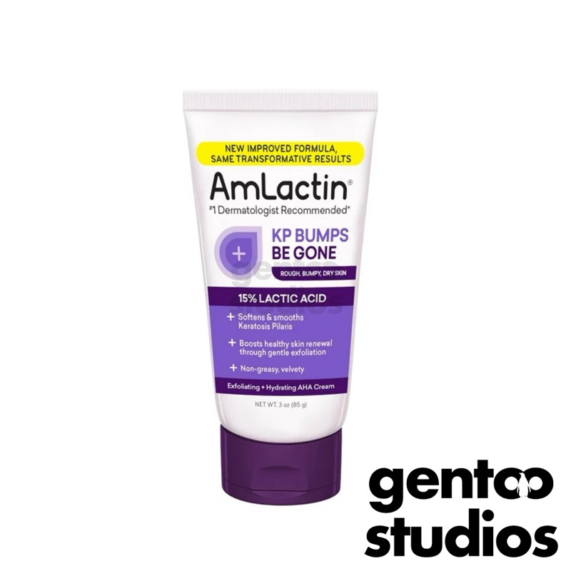 AmLactin KP Bumps Be Gone - Keratosis Pilaris Moisturizing Cream with ...