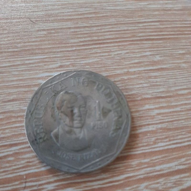 Rare 1976 Republika NG Pilipinas 1 Piso Jose Rizal Coin Coin Collection ...