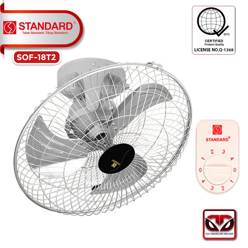 D&D Standard SOF 18T2 18″ Metal Blade Orbit Fan | Shopee Philippines