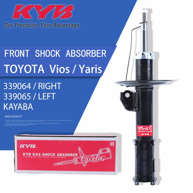 KYB Front Shock Absorber 339064 / 339065 For Toyota Vios Gen 2 Batman ...