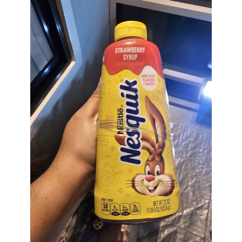Nesquik Strawberry Syrup 623.6g | Shopee Philippines