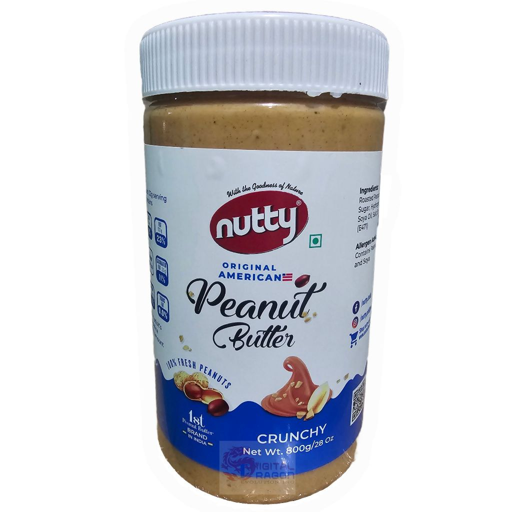 AUTHENTIC NUTTY CRUNCHY / CREAMY PEANUT BUTTER with the GOODNESS OF ...