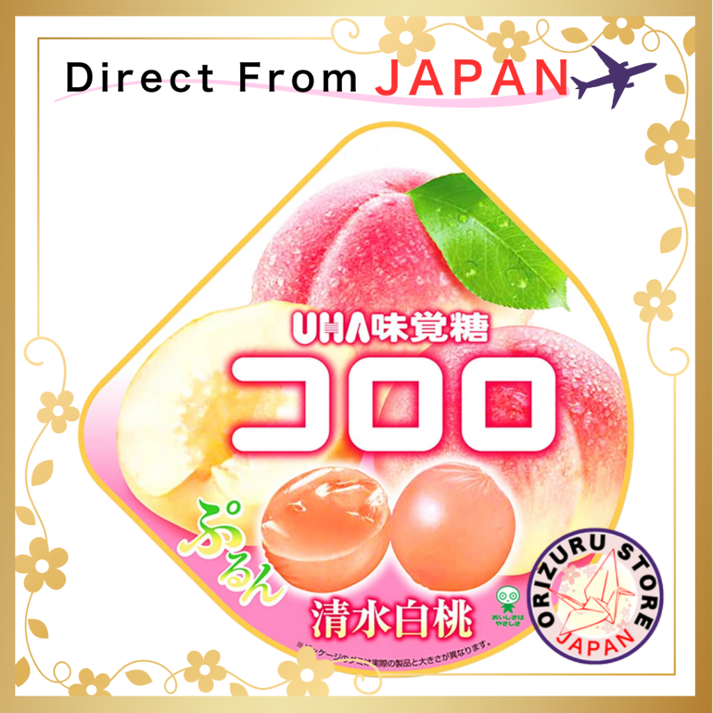 [Direct From Japan]UHA Mikakuto Kororo Gummy Fruit Jelly Candy/Peach | Shopee Philippines