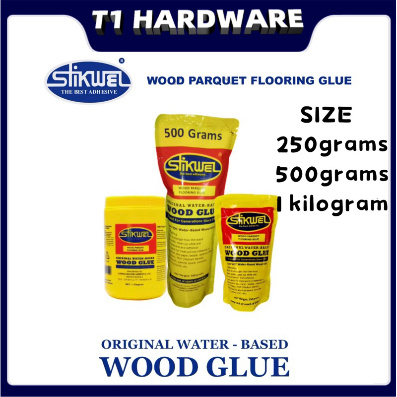 Stikwel Wood Parquet Flooring Glue 250g/500g/1kg Wood Glue Original ...