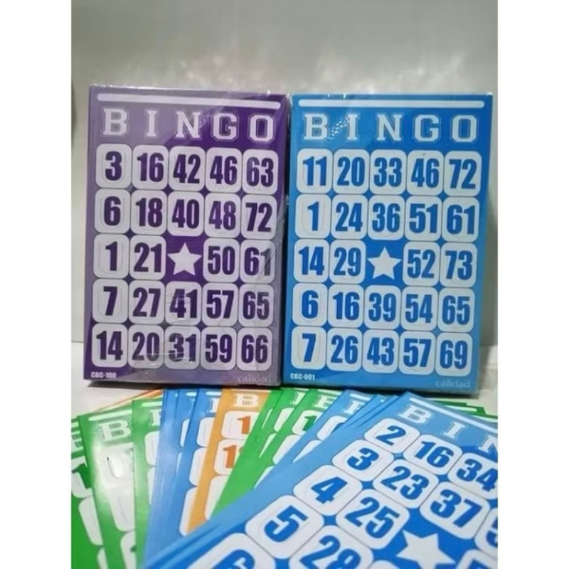 Calidad Bingo Cards (50s & 100s) | Shopee Philippines