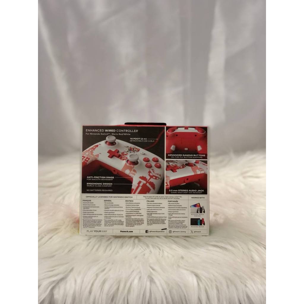 remote Controller Nintendo switch wired (red) | Shopee Philippines