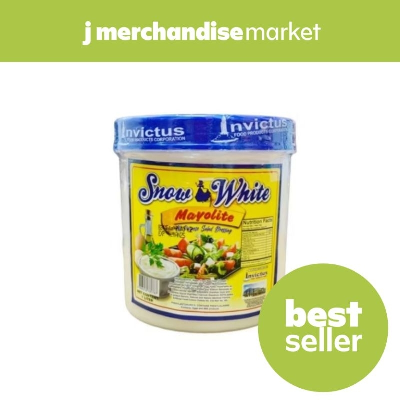 BESTSELLER Snow White Mayolite 1 Liter and 3.5 Liter best use for ...