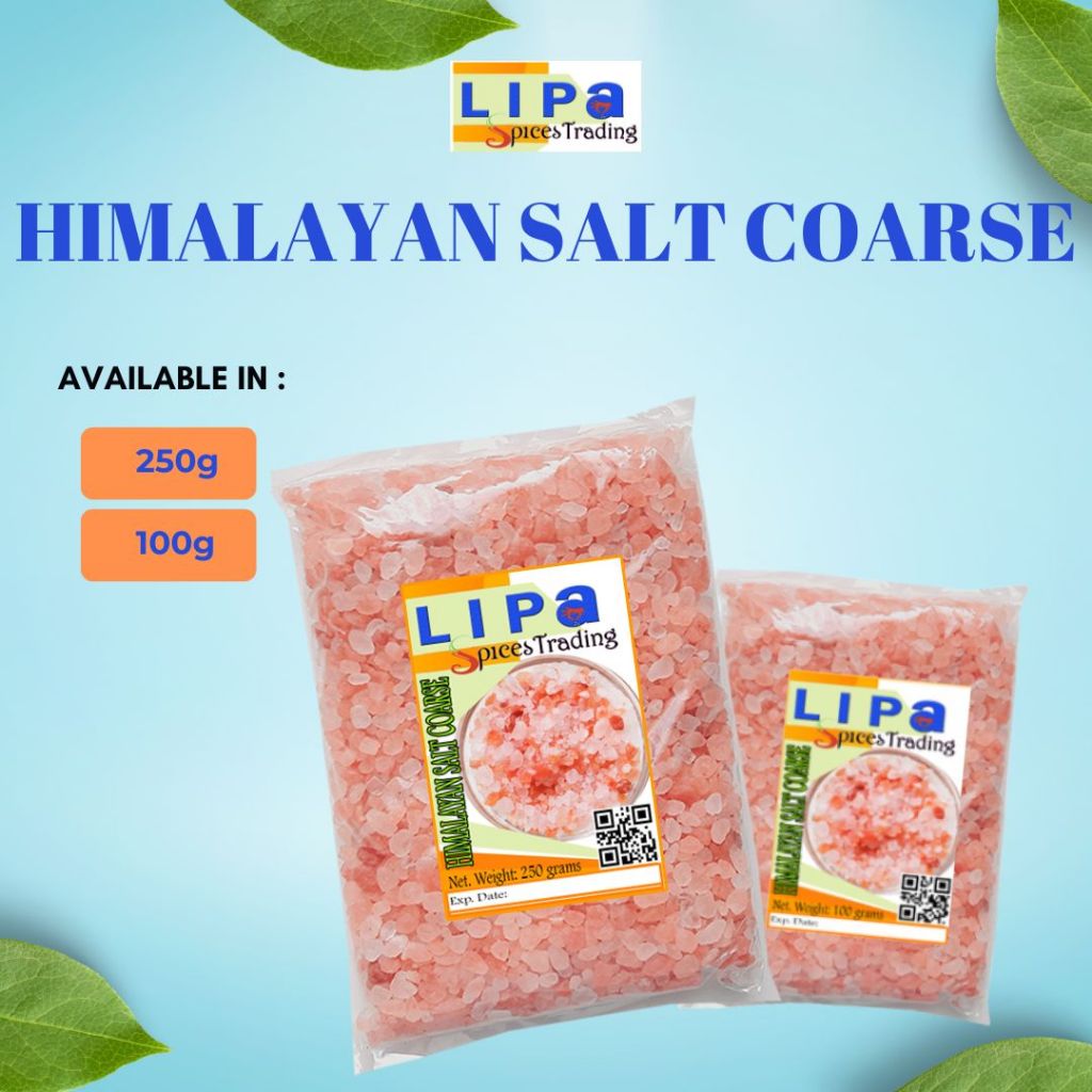 Lipa Spices Trading Himalayan Salt Coarse 250 Grams | 100 Grams | 50 ...
