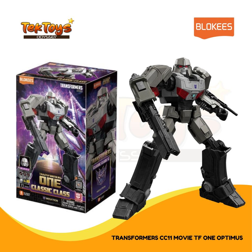 ORIGINAL BLOKEES - TRANSFORMERS - CC12 MOVIE TF ONE MEGATRON | Shopee ...