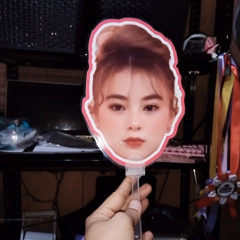 CUSTOMIZED BUBBLE HEAD HAND FAN | PAPERCRAFTSV1 | Shopee Philippines