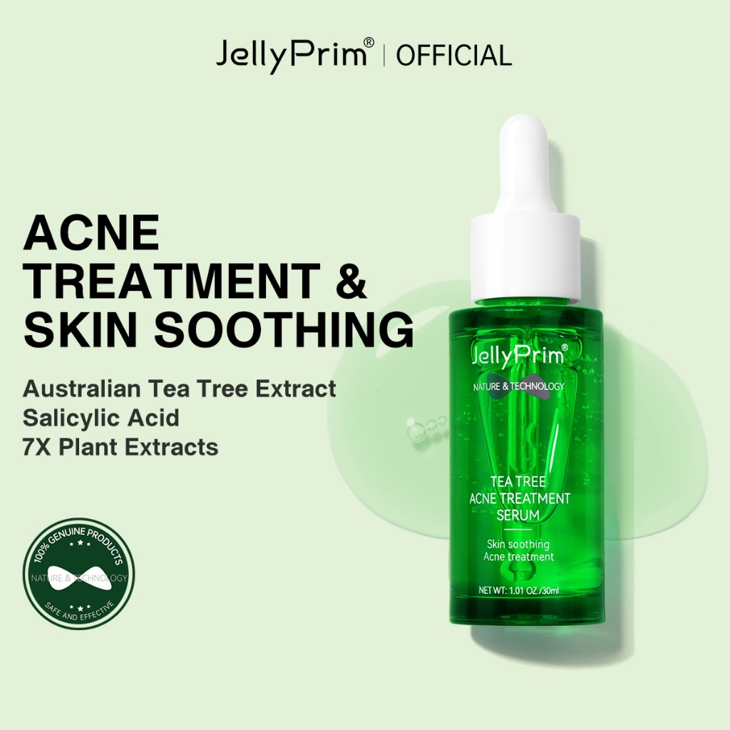 JellyPrim Australia Tea Tree Anti-Acne Reduce Redness Pimples Acne ...