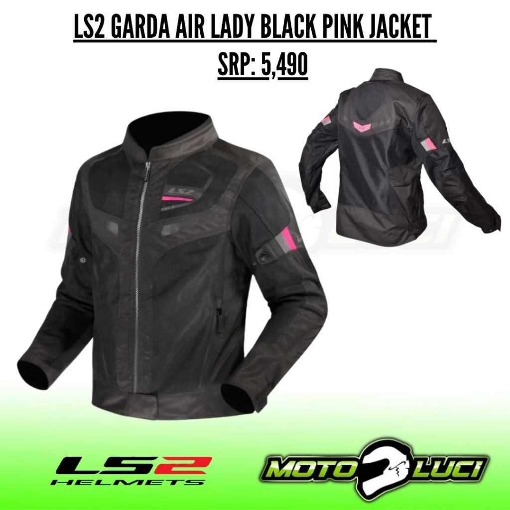 LS2 GARDA AIR MOTORCYCLE MESH JACKET | Shopee Philippines