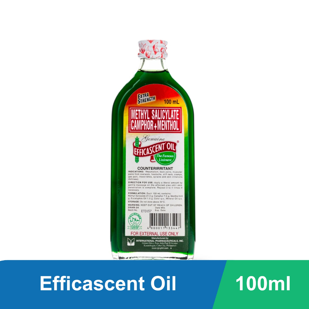 Efficascent Oil Extra Strength 25mL/ 50mL/ 100mL - Essential Oil ...