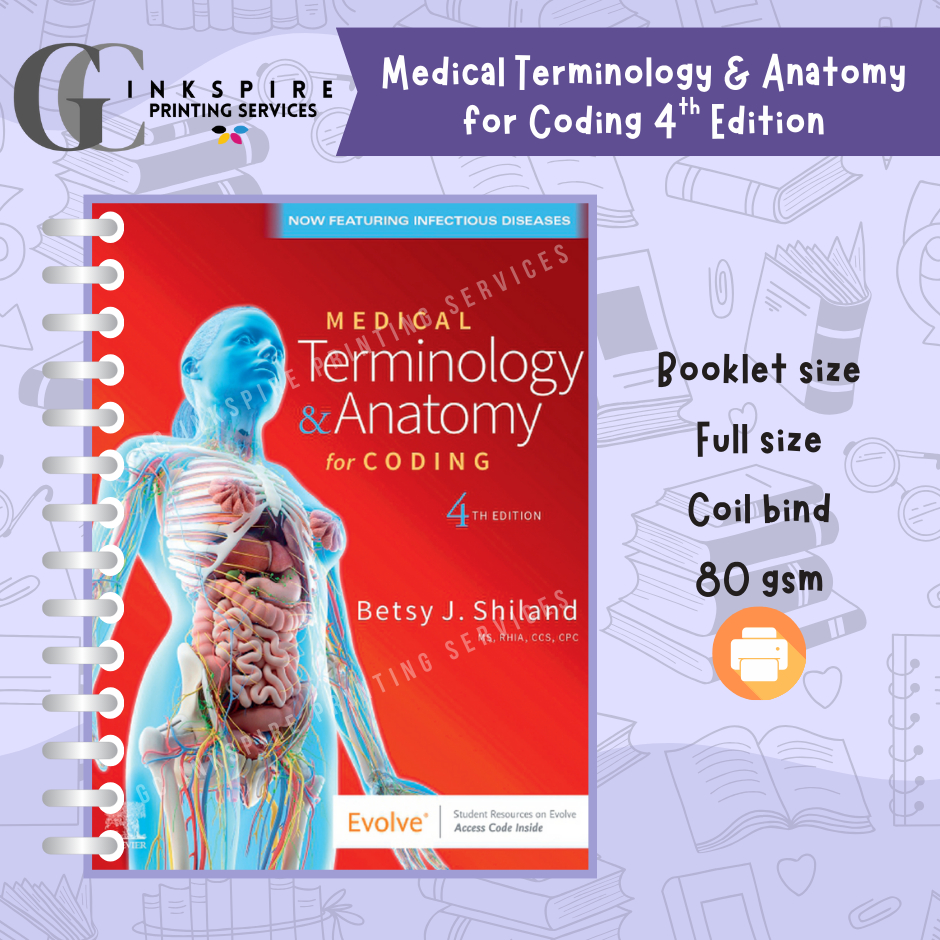 Medical Terminology and Anatomy for Coding 4th Edition | Shopee Philippines