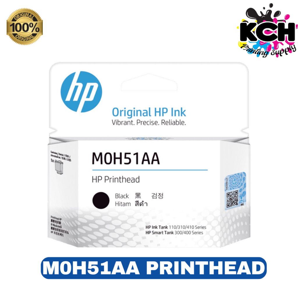 GENUINE HP MOH51AA BLACK GT PRINTHEAD | Shopee Philippines