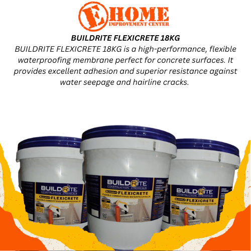 BUILDRITE FLEXICRETE 18KG | Shopee Philippines