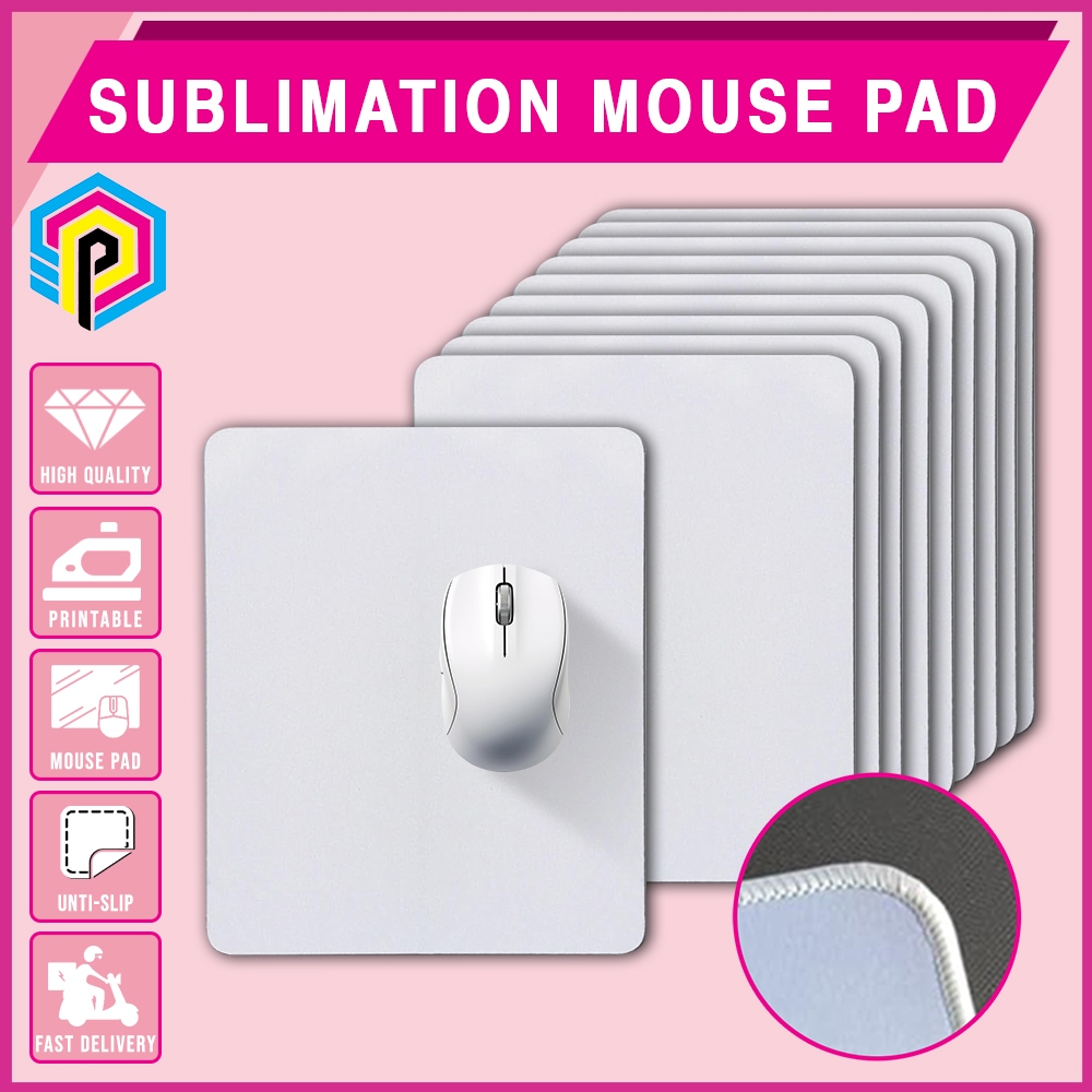 Plain Sublimation Printable Rubber Mouse Pad (2mm/3mm/5mm) DIY Printing ...