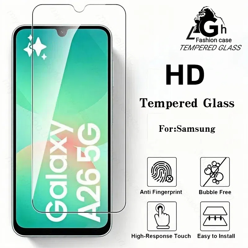 Tempered Glass For Samsung A56 A36 A70 A11 A21 A17 A23 A31 A07 A35 A51 ...
