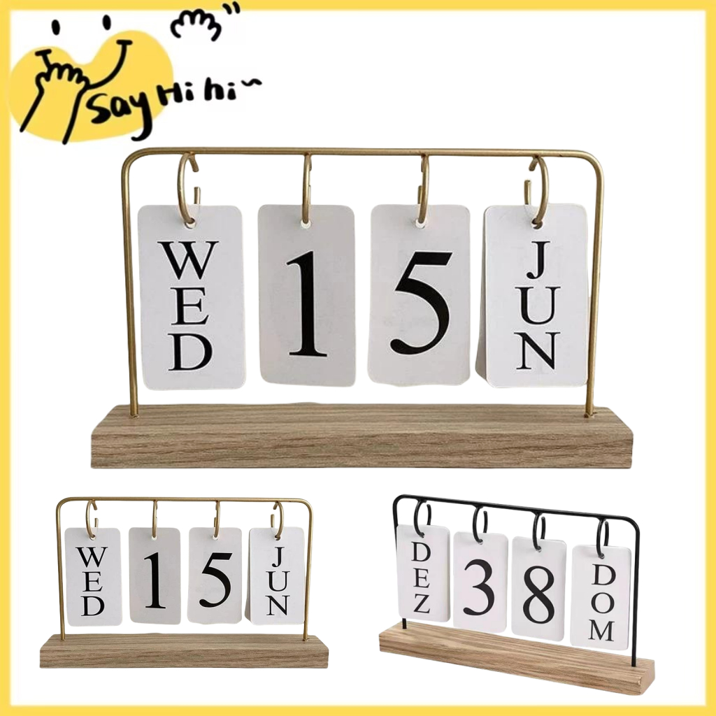 New Calendar Simple sytlish reusable diy page cards perpetual calendar ...