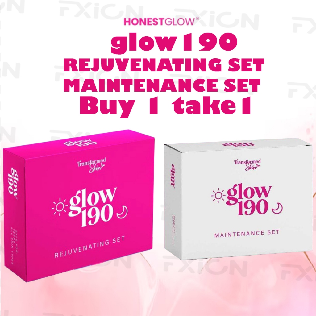 Buy 1 Take 1 Honest Glow Glow 190 Rejuvenating Set and Honestglow Glow ...