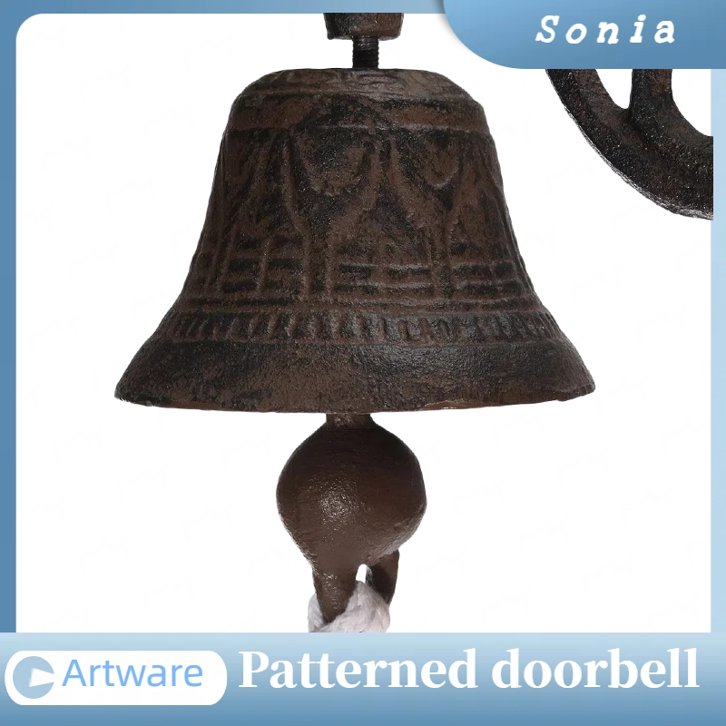 Cast Iron Door Bell Traditional Vintage Metal Wall M | Shopee Philippines