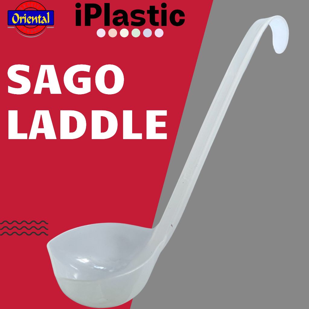 iPlastic. Plastic Ladle for Sagot Gulaman #1004-Sago | Shopee Philippines