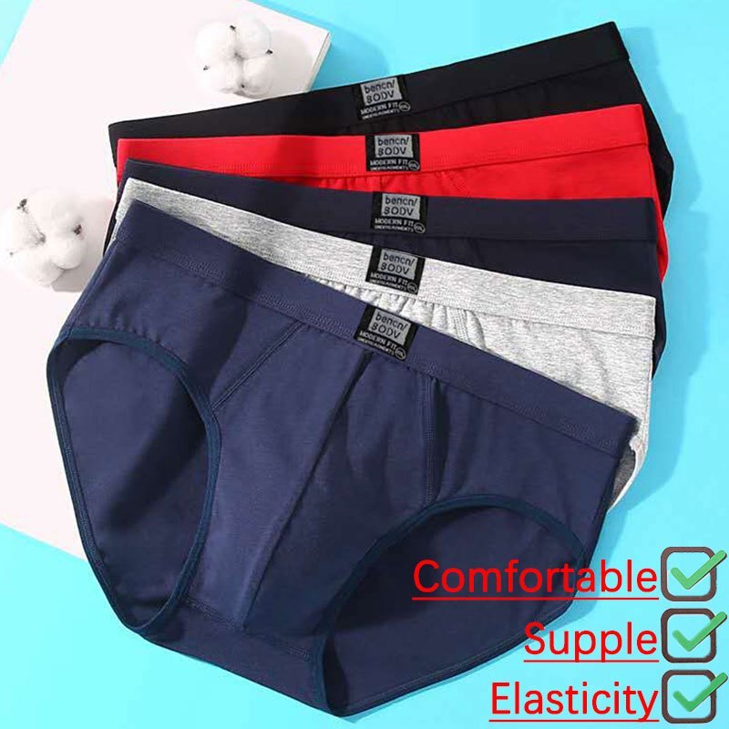 COD 12/6pcs BENCH Men's Underwear Briefs Stretchable&High quality ...