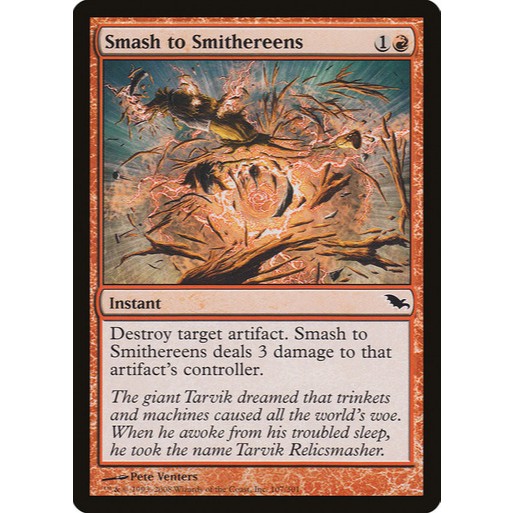Smash to Smithereens - SHM - Common - MTG Cards (WotC) | Shopee Philippines