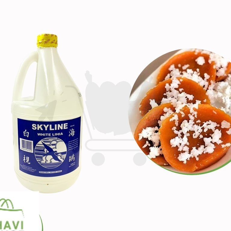 Skyline White Lihia (Lye Water) 1Gallon (For Puto, Kutsinta, Pitchi ...