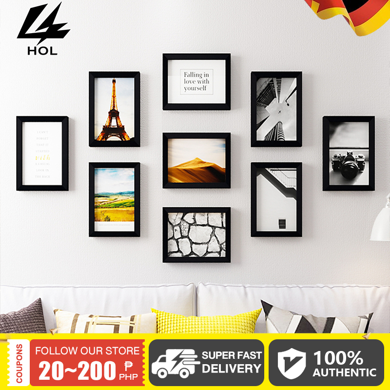 9Pcs Photo Frame 7 Inch 5R Photo Frame Set Acrylic Picture Frames For ...