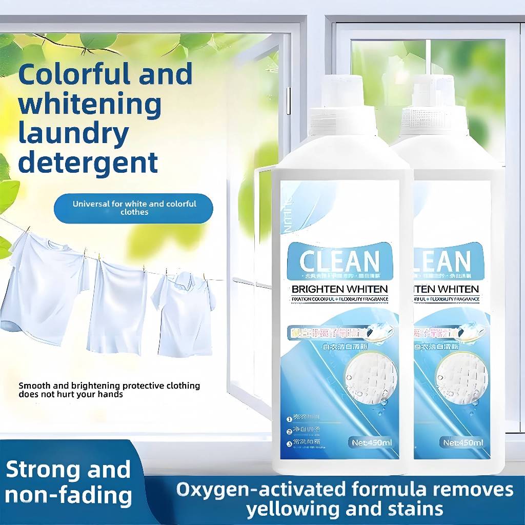 Laundry detergent, whitening agent, laundry stain remover, fabric ...