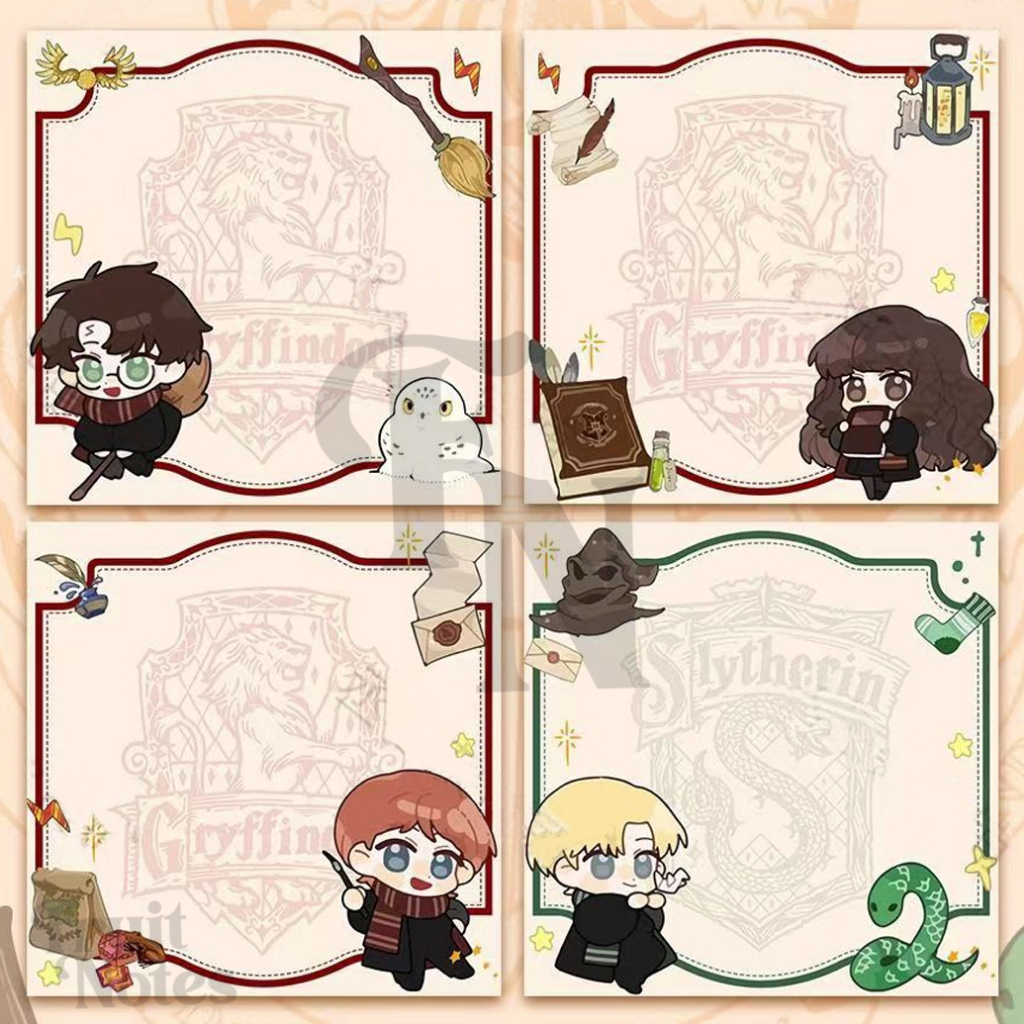 SN450 50 sheets Harry Potter Themed Notepad | Shopee Philippines