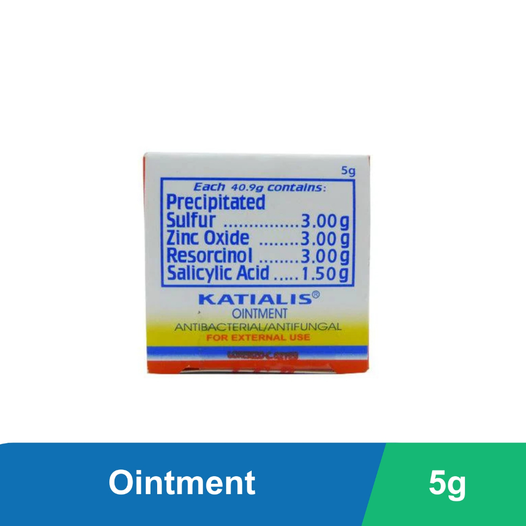 Katialis 5g/15g/30g - Antifungal & Antibacterial Ointment | Shopee ...