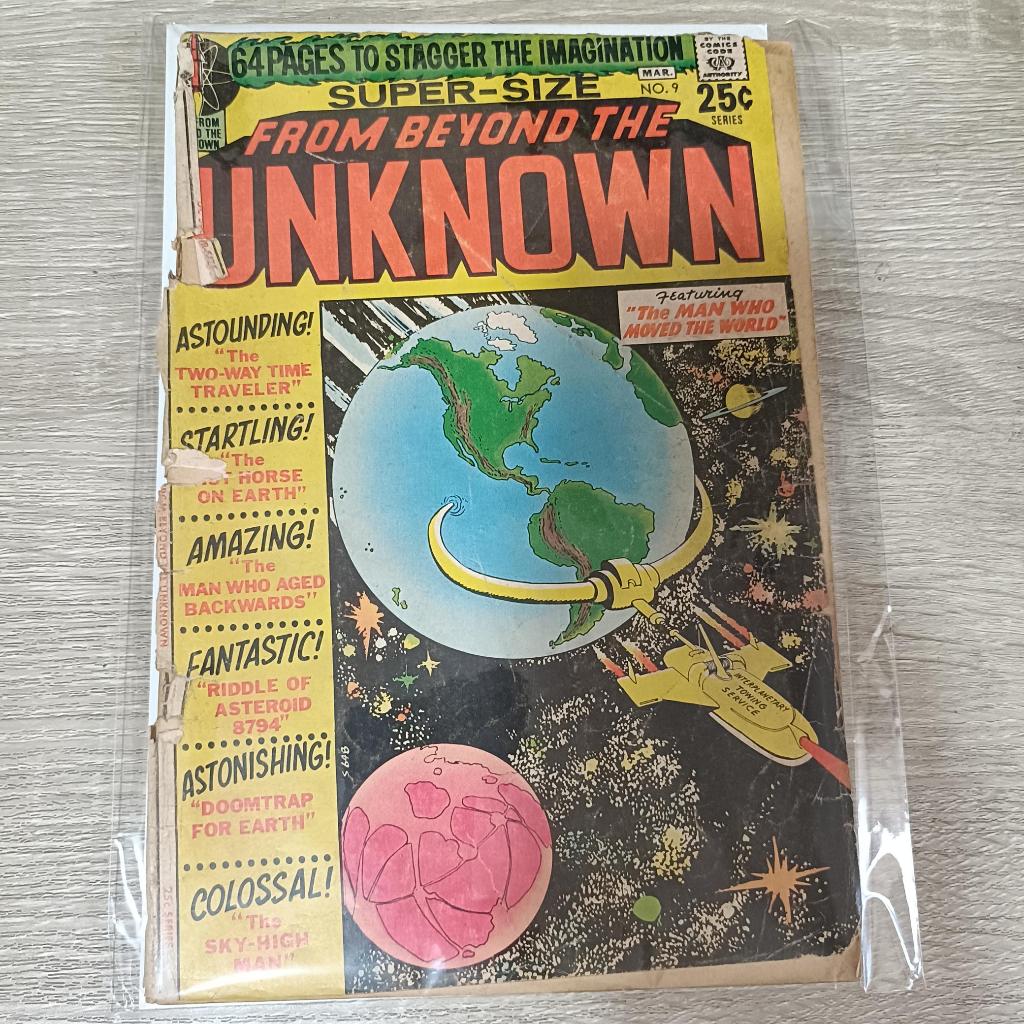 Beyond the Unknown #9 - GD minus condition (DC comics 1971) | Shopee ...