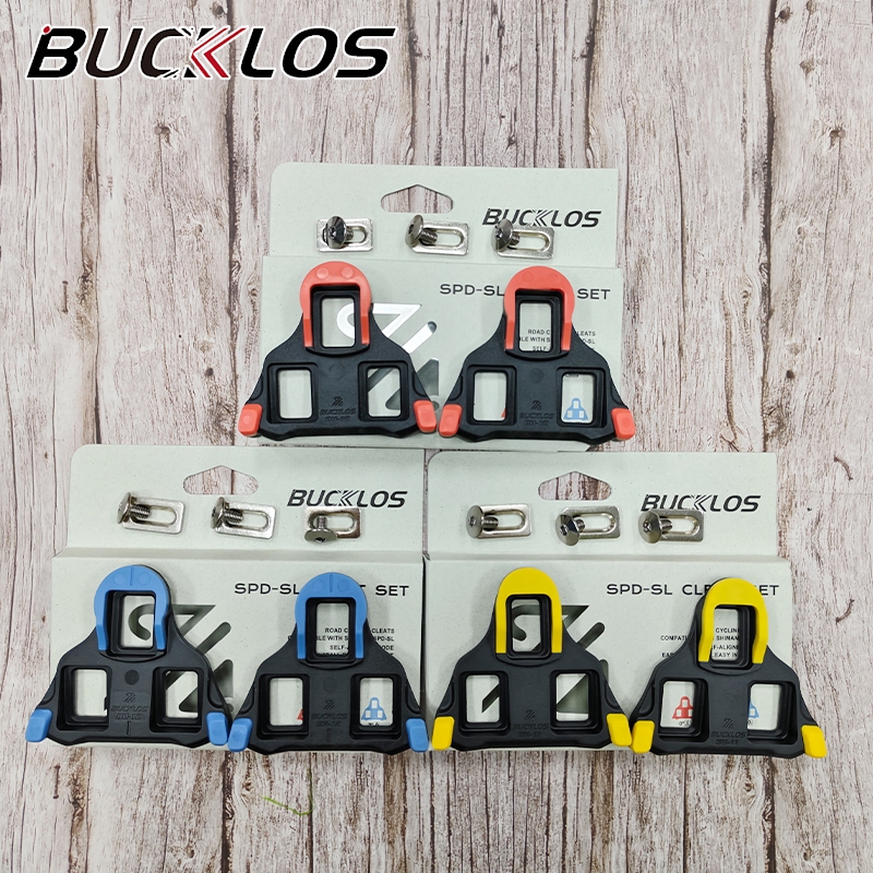 BUCKLOS Road Bike Attachment Bike Cleat Rb Cleats Pedal Bicycle Clip ...